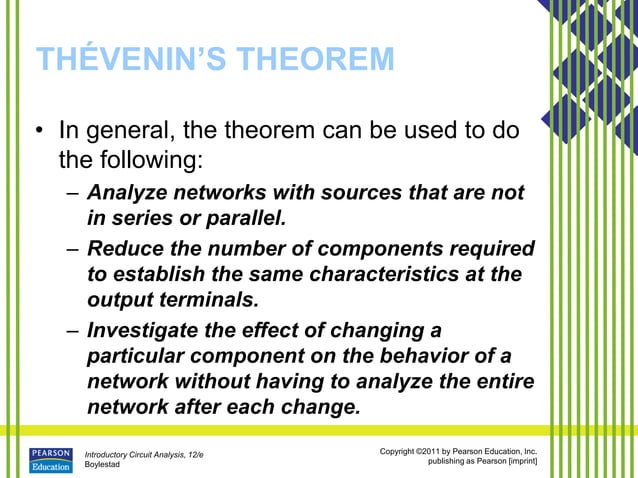Network theorems chapter 9 | PPT | Computer Networking | Computing