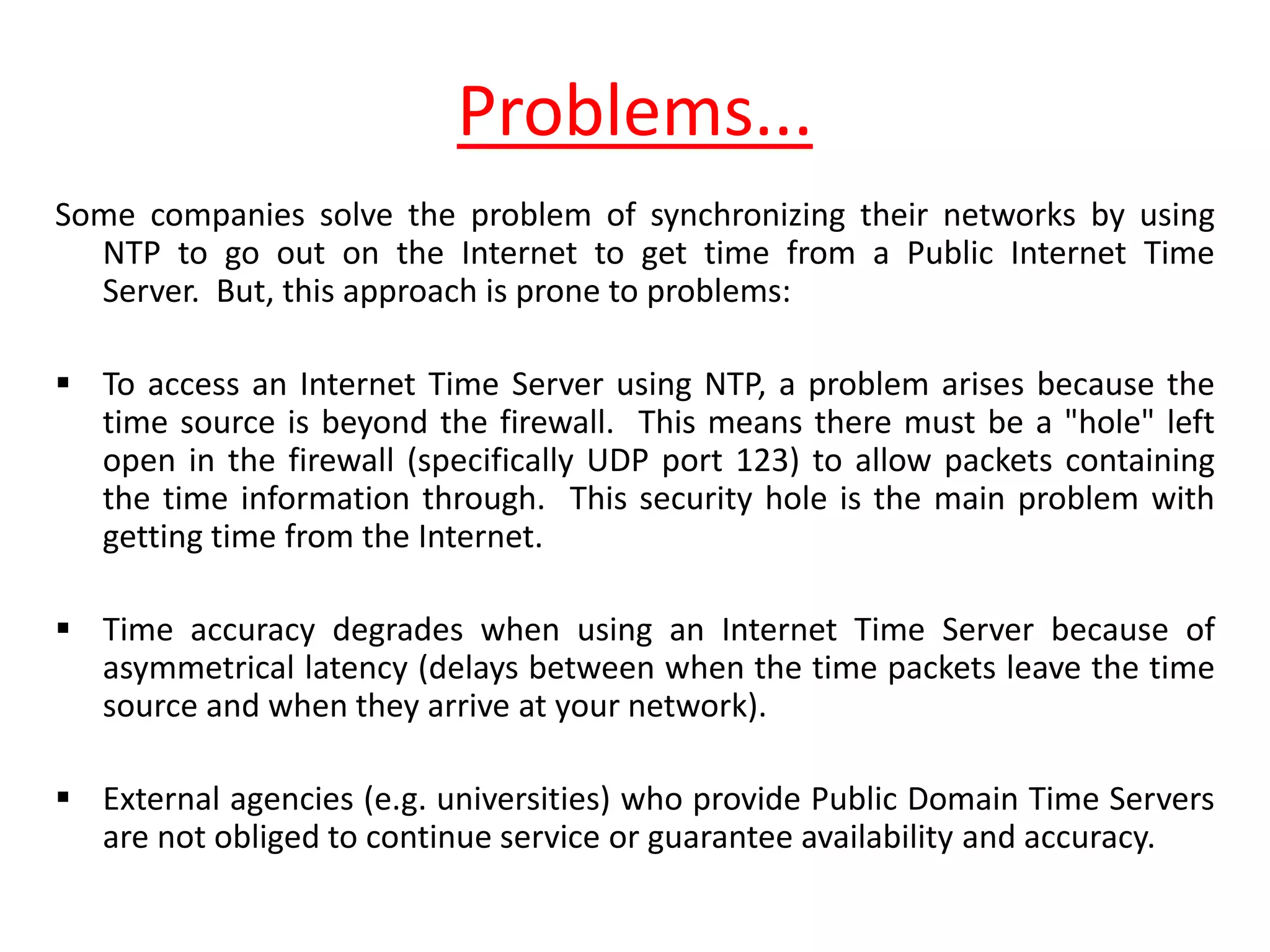 Network time protocol | PDF