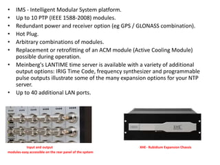 Network time sync solutions for security | PPT