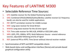 Network time sync solutions for security | PPT