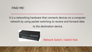 Network Tools, Materials and Equipment.pptx