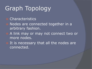 Network topologies | PPTX
