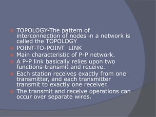 Network topologies | PPTX
