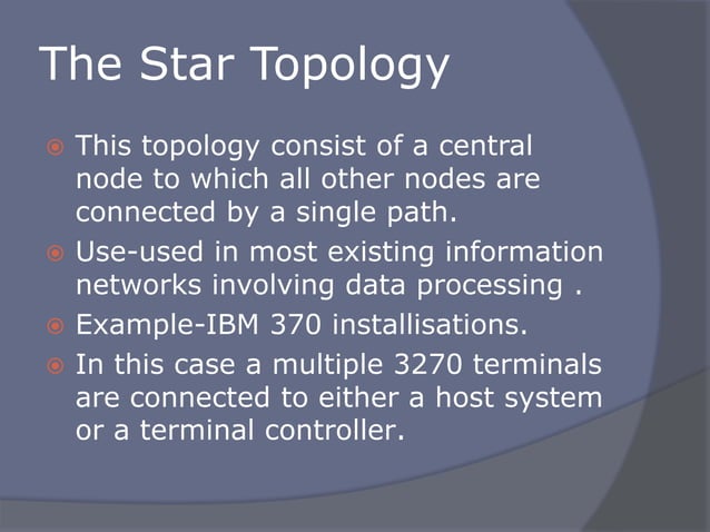 Network topologies | PPTX | Computer Networking | Computing