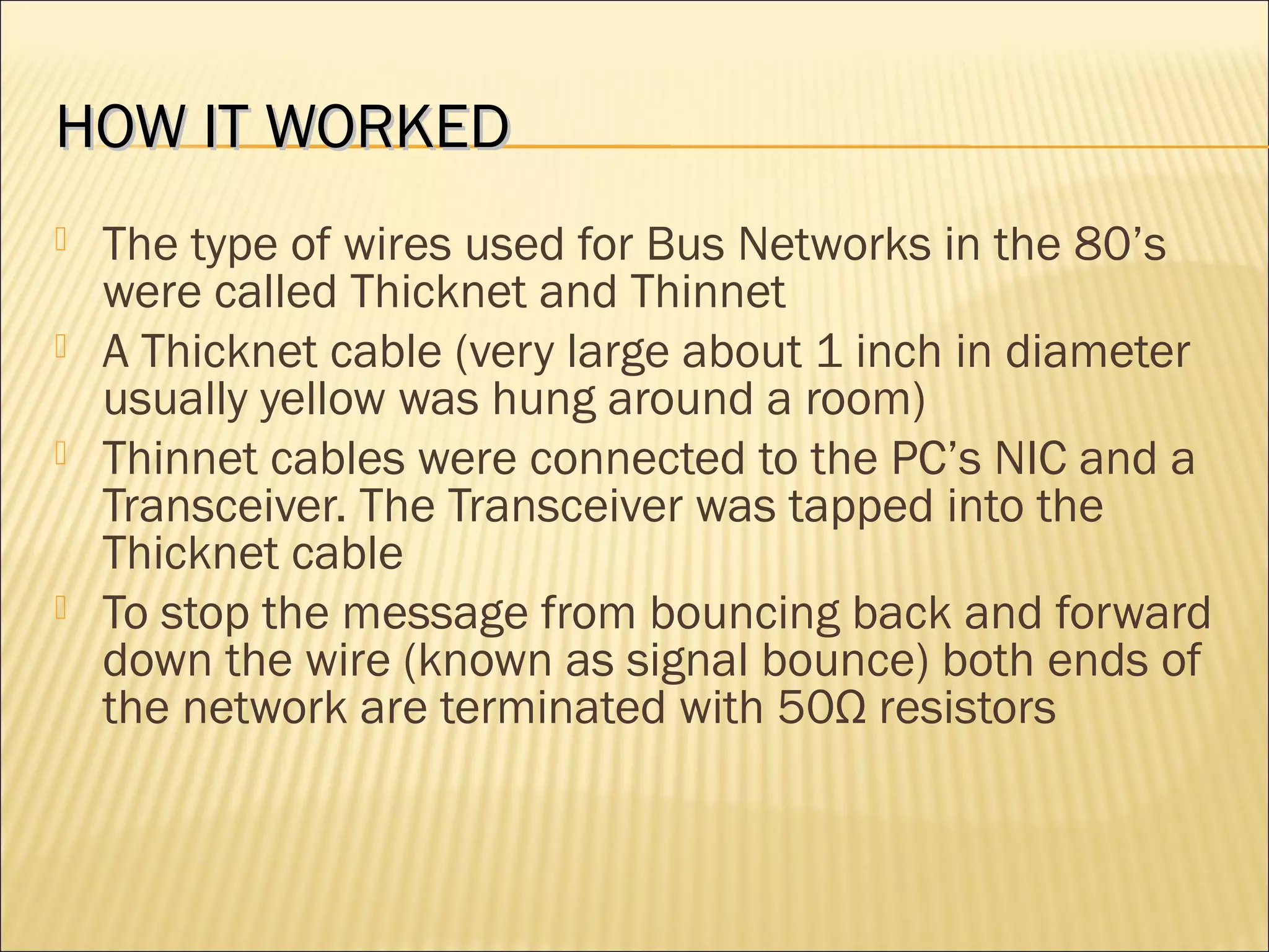 Network topologies | PPT
