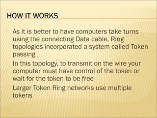 Network topologies | PPT
