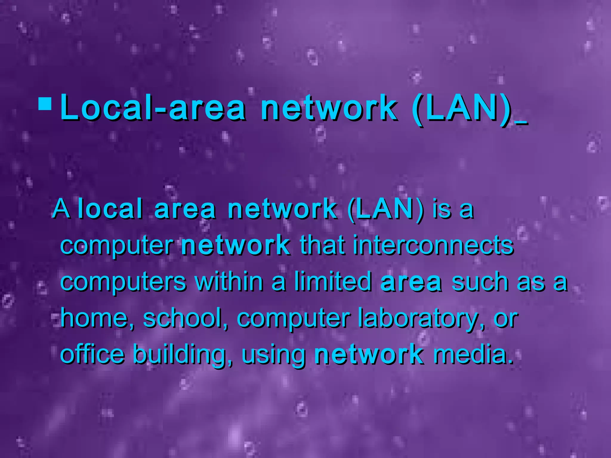 Classification of Networks & Network topologies | PPT