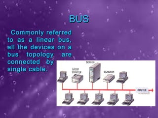 Classification of Networks & Network topologies | PPT