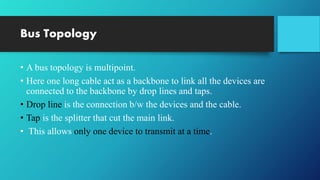 Network topologies | PPTX