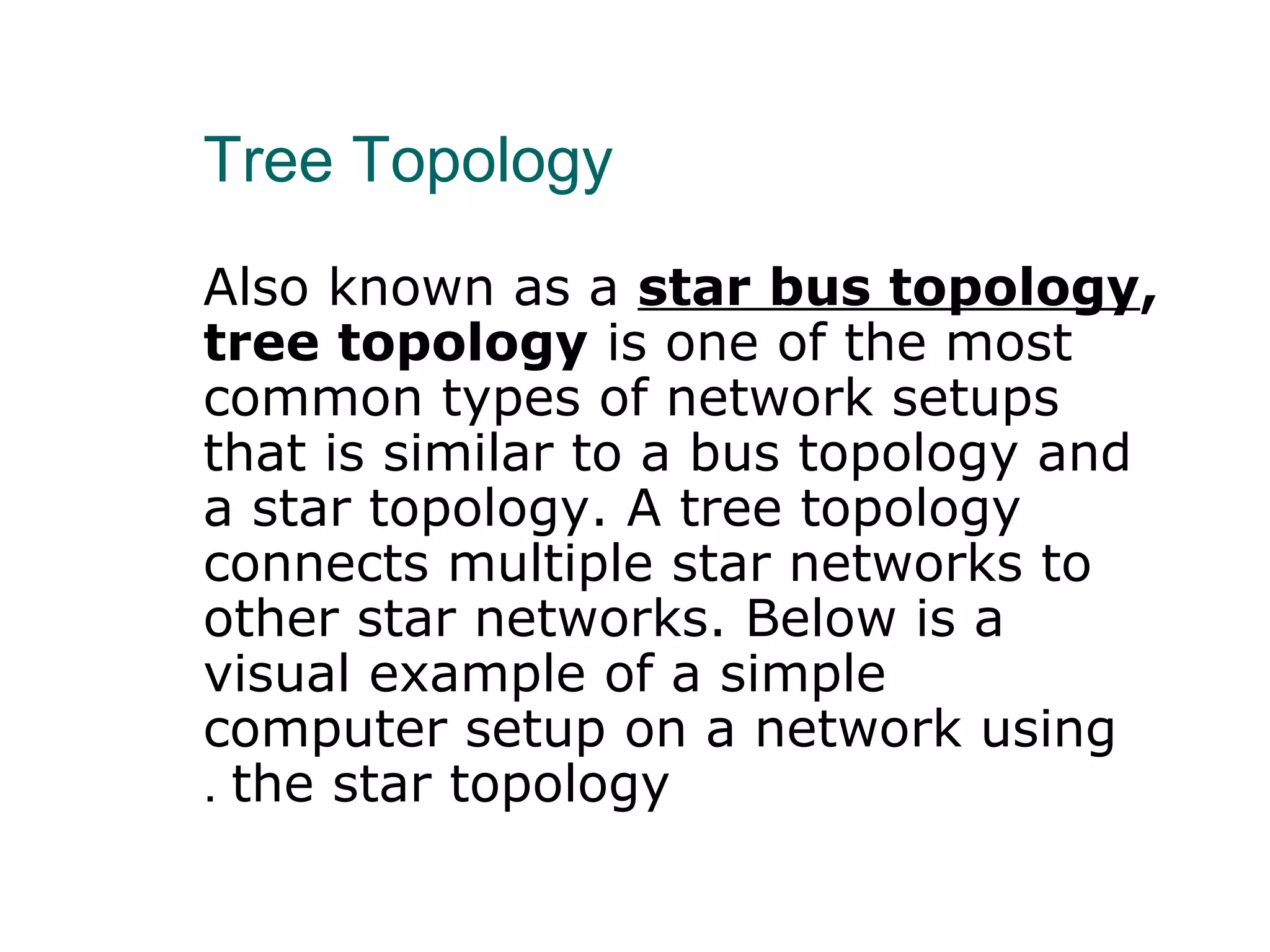 Network Topologies in Simple (Logical, Physical and Types) | PPT