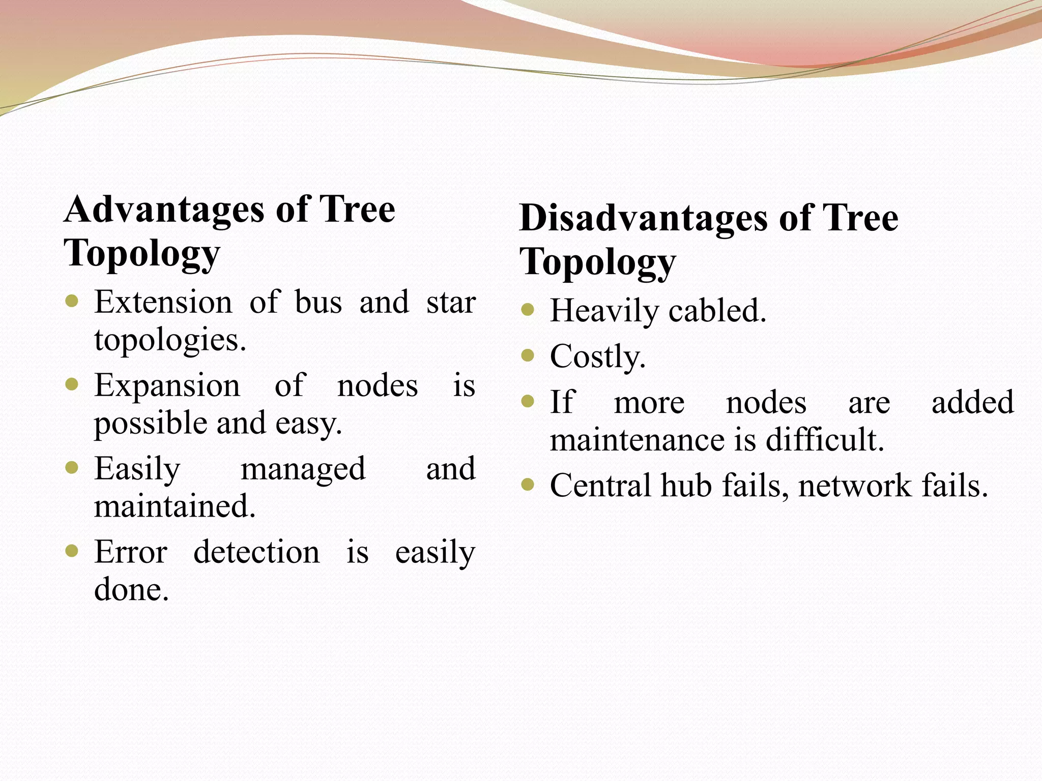 Network topology ? Types of Network Toplogies:Bus, Ring, Mesh, Tree ...
