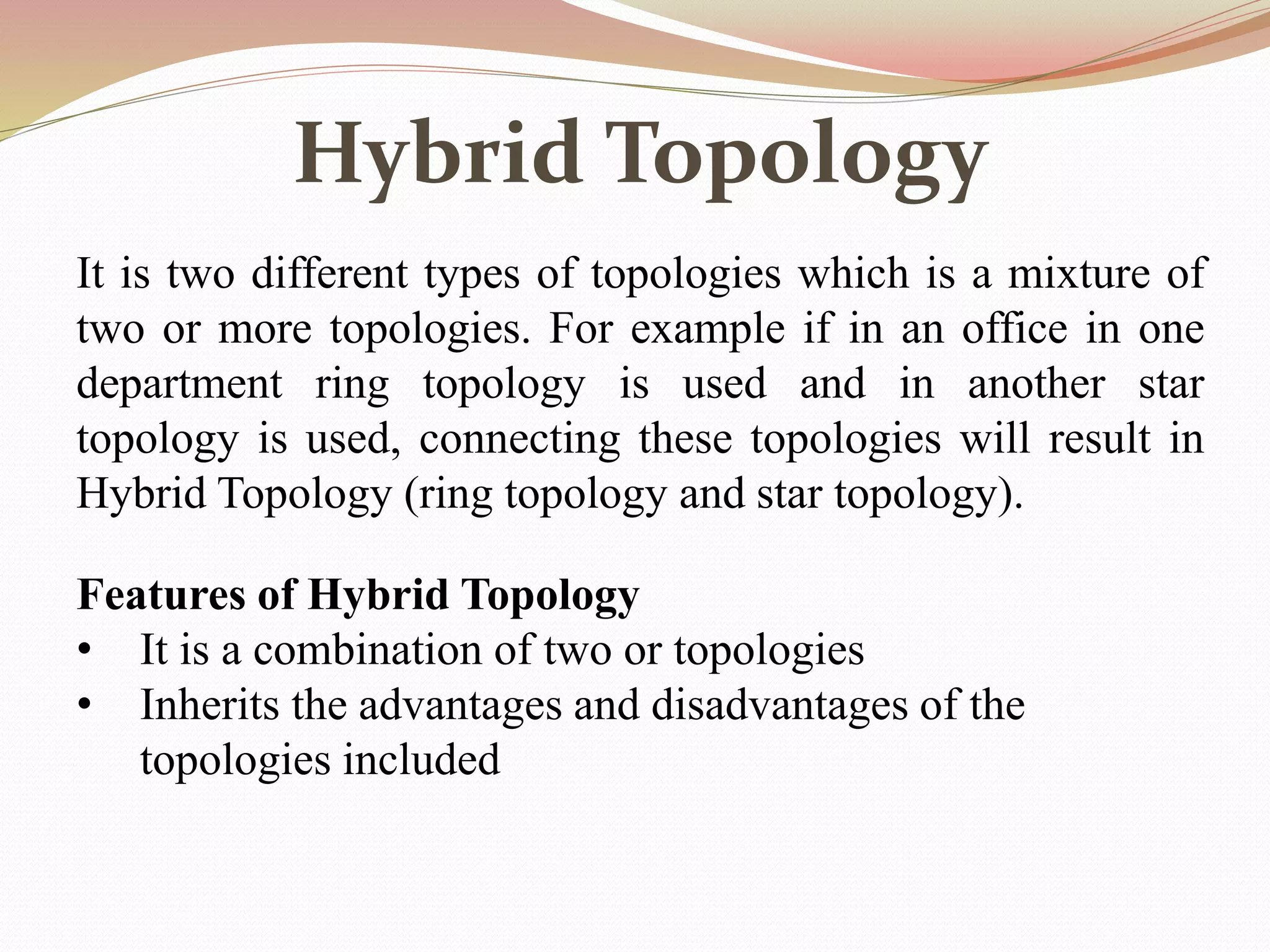 Network topology ? Types of Network Toplogies:Bus, Ring, Mesh, Tree ...