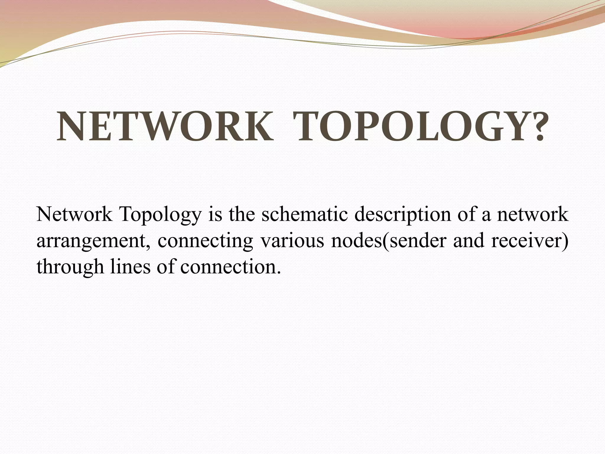 Network topology ? Types of Network Toplogies:Bus, Ring, Mesh, Tree ...