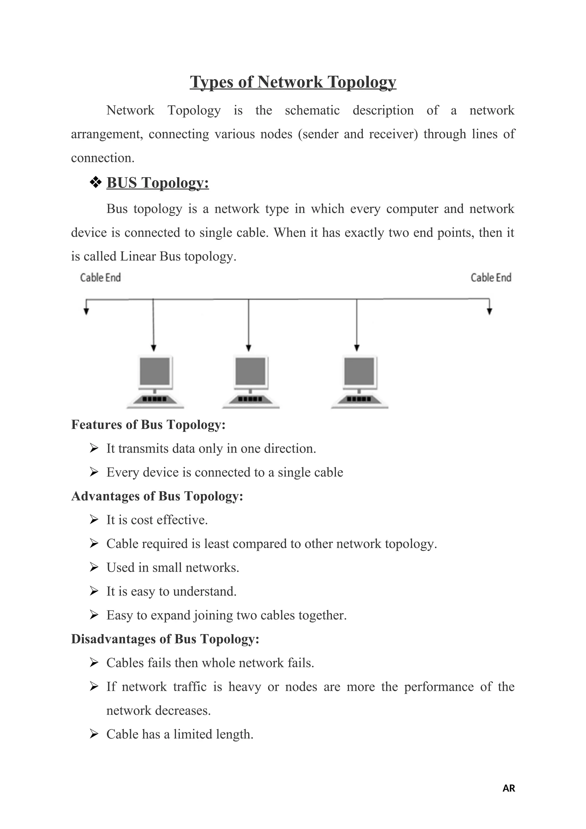 Network Topology's | PDF