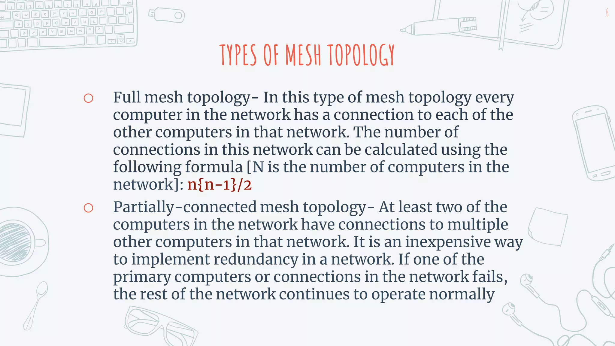 Network topologies | PPTX | Computer Networking | Computing
