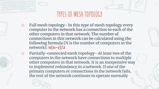 Network topologies | PPTX | Computer Networking | Computing