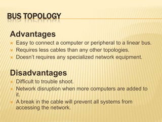 Network topology and devices | PPTX | Computer Networking | Computing