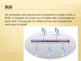 Network topology and devices | PPTX | Computer Networking | Computing