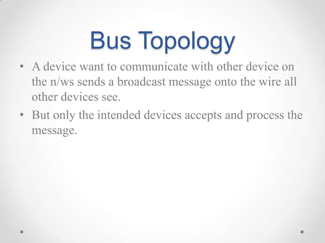 Network topology.ppt | Computer Networking | Computing