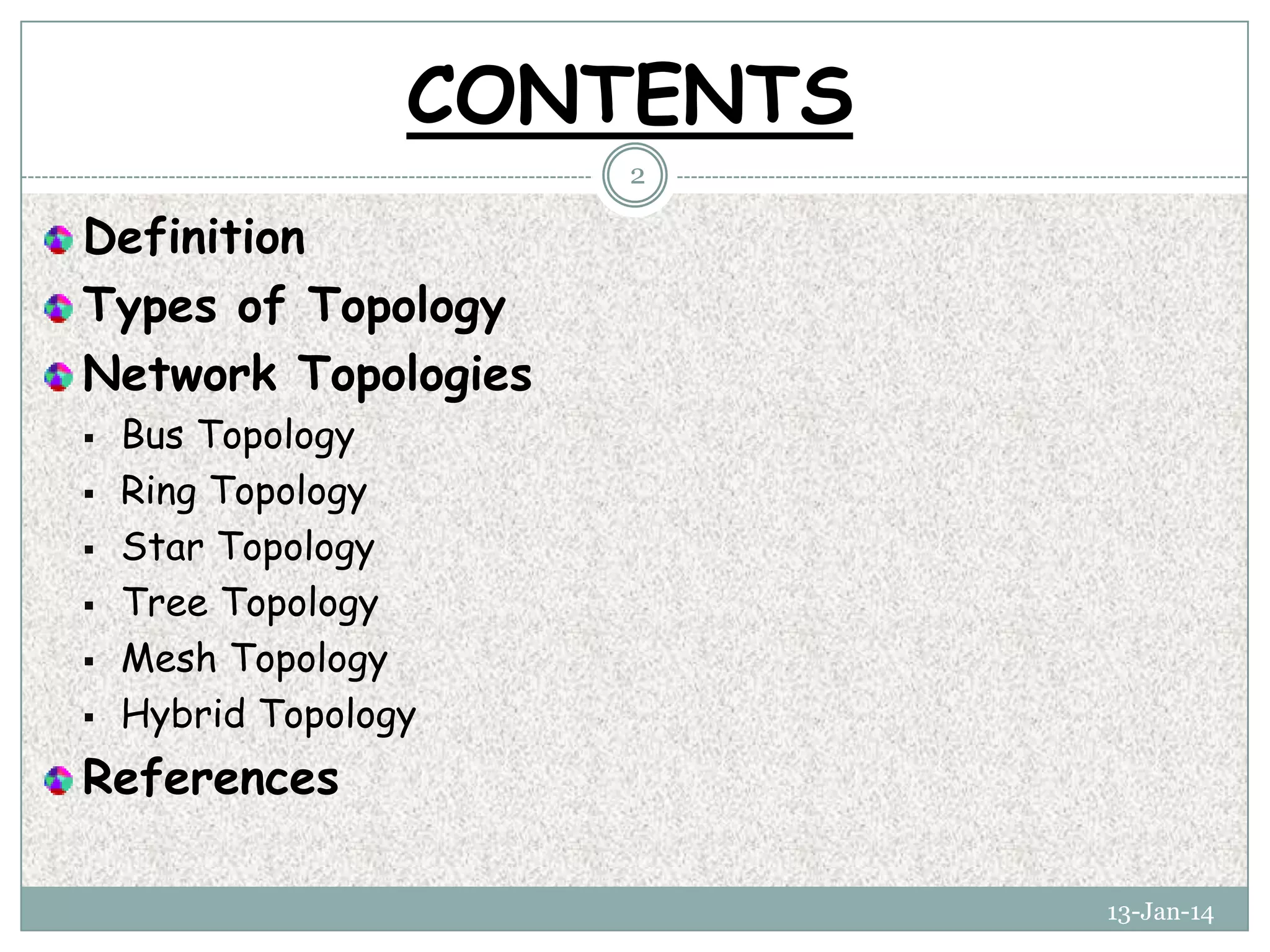 Network Topology | PPTX