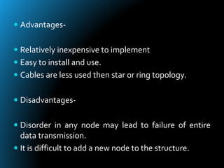 Network topology And Its Types | PPTX