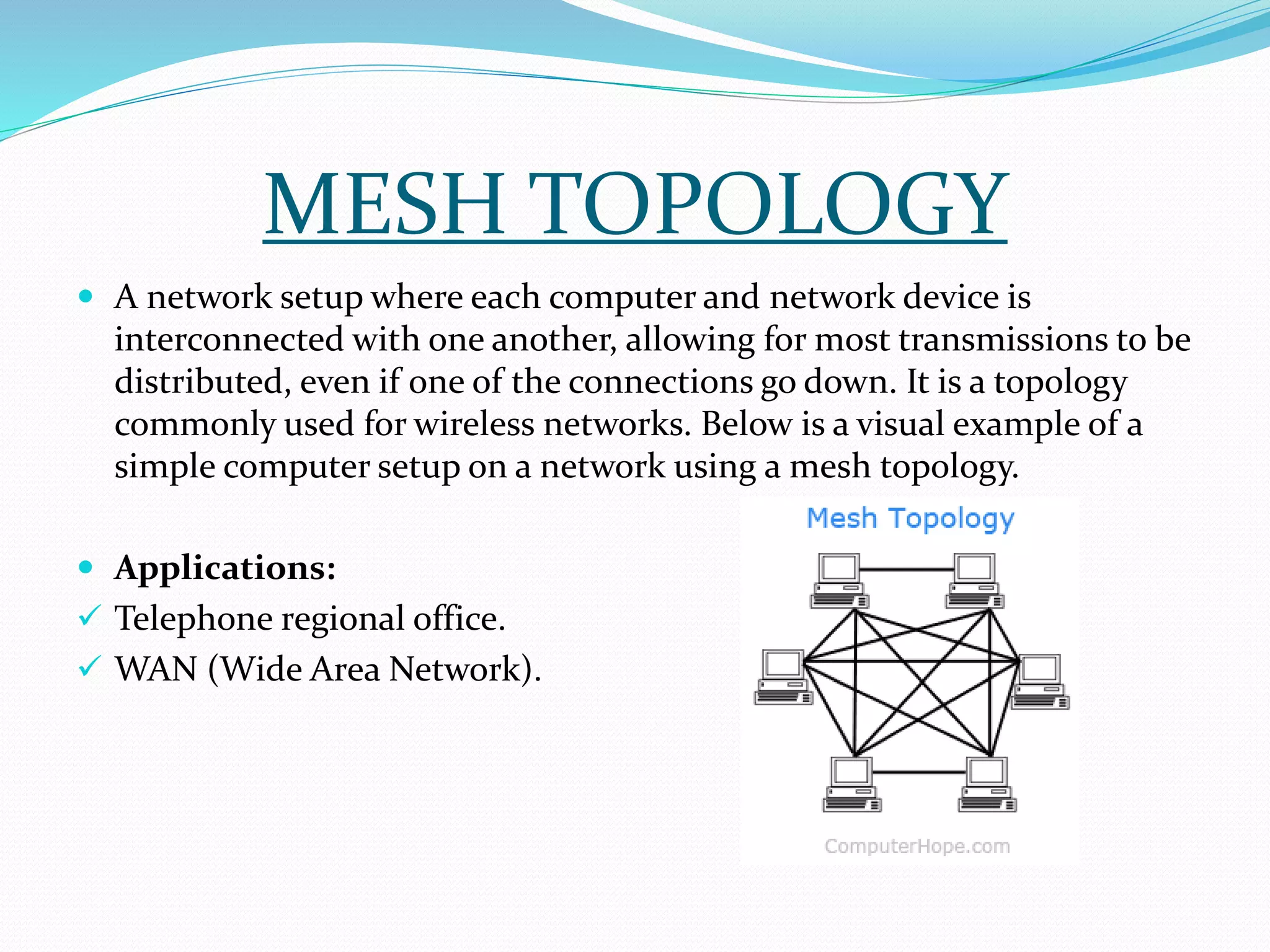 Network topology | PPTX