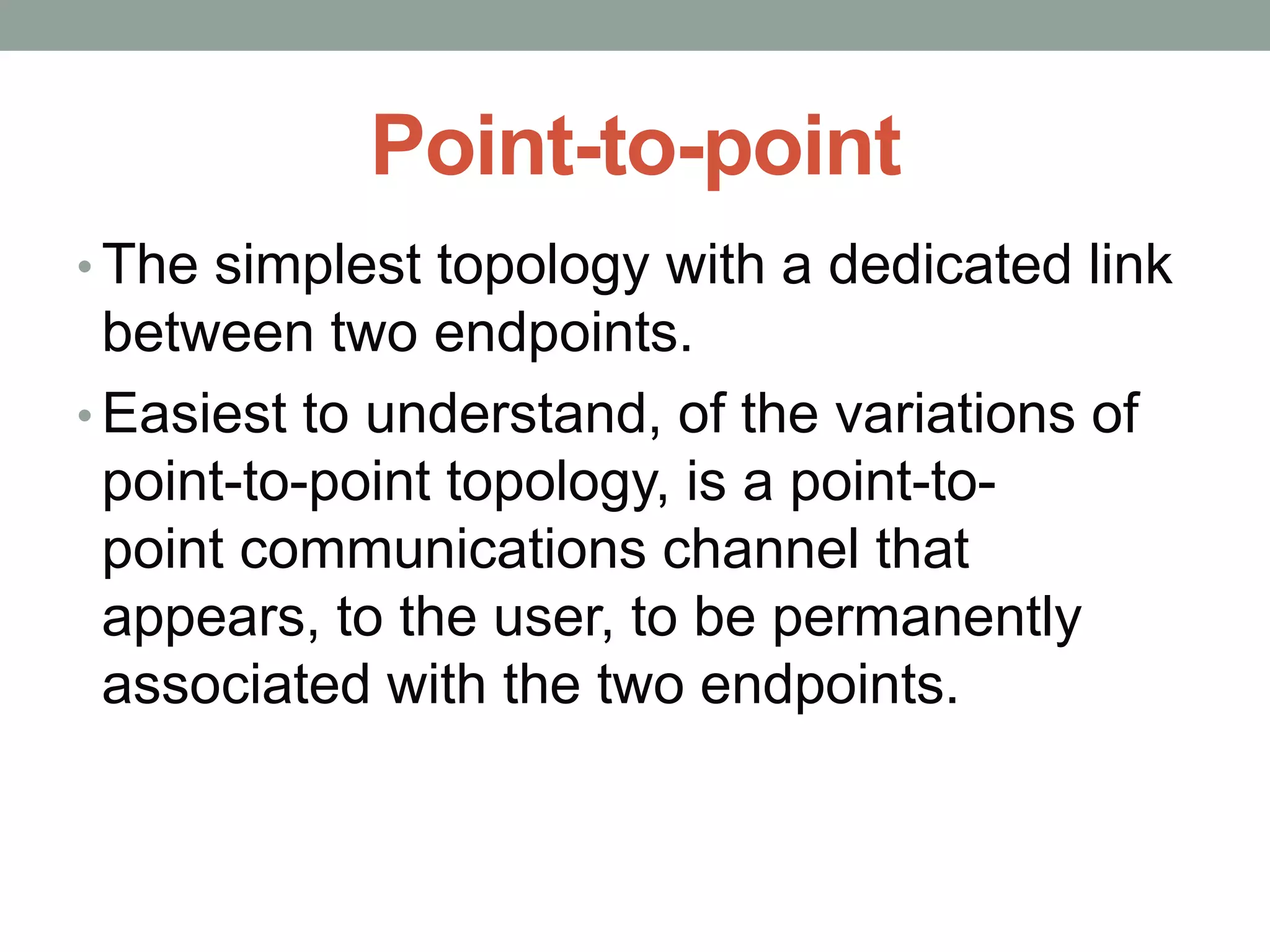 Network topology | PPTX