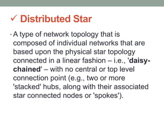 Network topology | PPTX