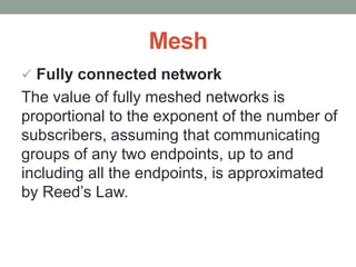 Network topology | PPTX