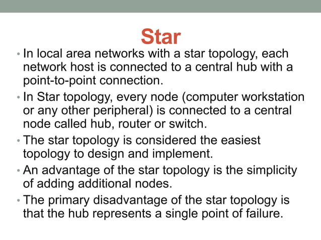Network topology | PPT