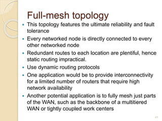 Network topology by Dr. Gholkar D. R. | PPTX