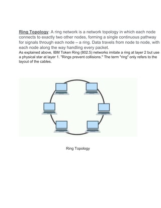 Network topology | PDF