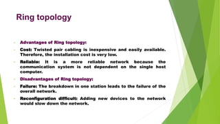 Network topology | PPTX