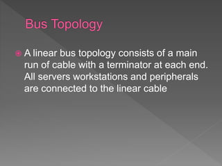 Network topology And Its type | PPT