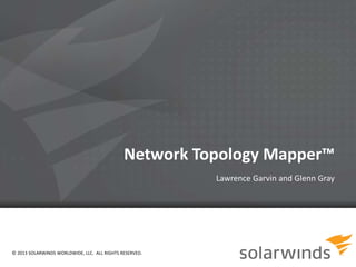 Network Topology Mapper 5.6 | PPTX