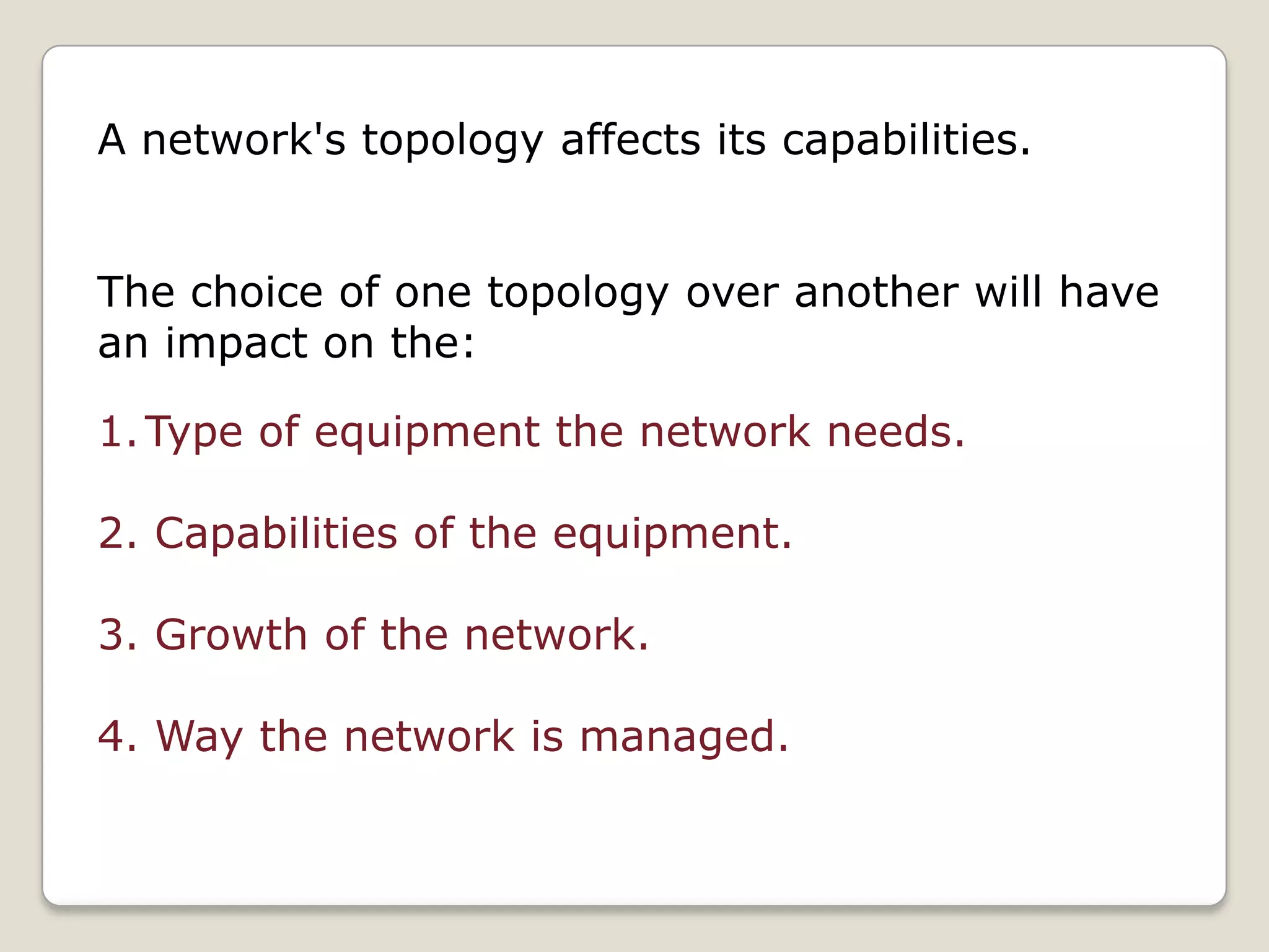 Network topology year 9 week 6 | PPTX | Computer Networking | Computing