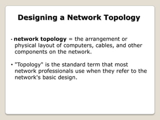 Network topology year 9 week 6 | PPTX | Computer Networking | Computing