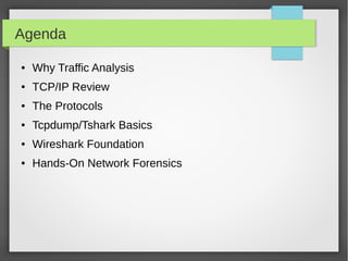Network traffic analysis course | PDF