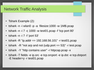 Network traffic analysis course | PDF