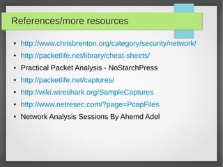 Network traffic analysis course | PDF