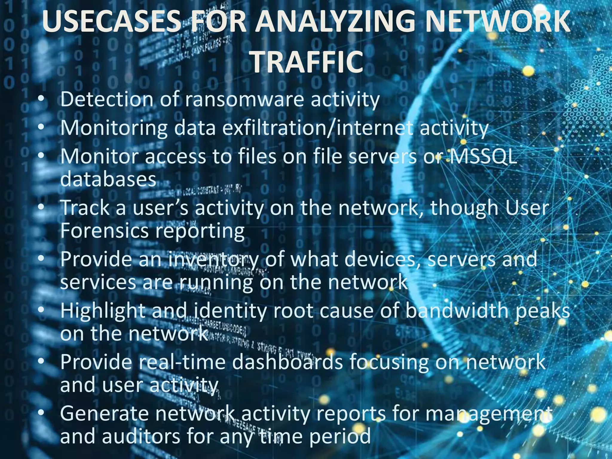 Network Traffic Analysis With Cyber Security Pptx