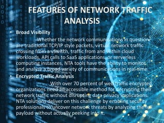 Network traffic analysis with cyber security | PPTX