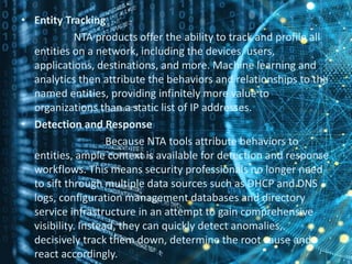Network traffic analysis with cyber security | PPTX