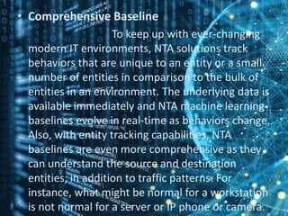 Network traffic analysis with cyber security | PPTX