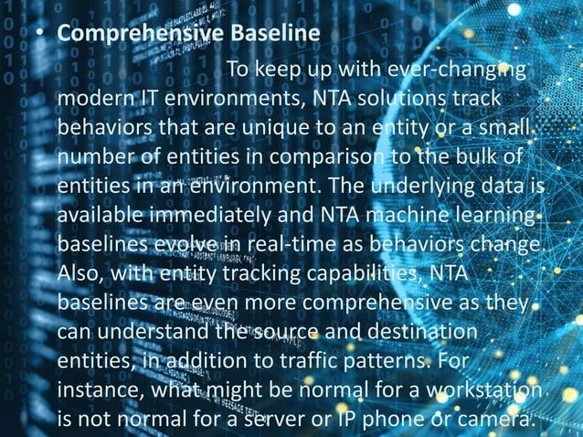 Network traffic analysis with cyber security | PPTX