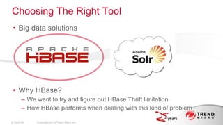 Network Traffic Search using Apache HBase | PPT
