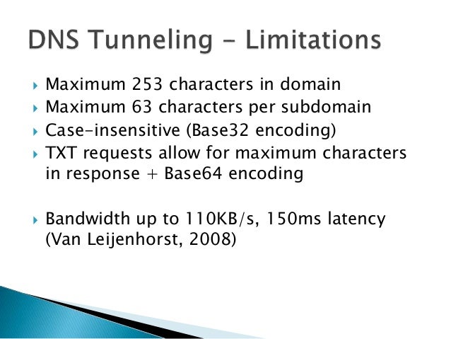 Dns Tunneling Software