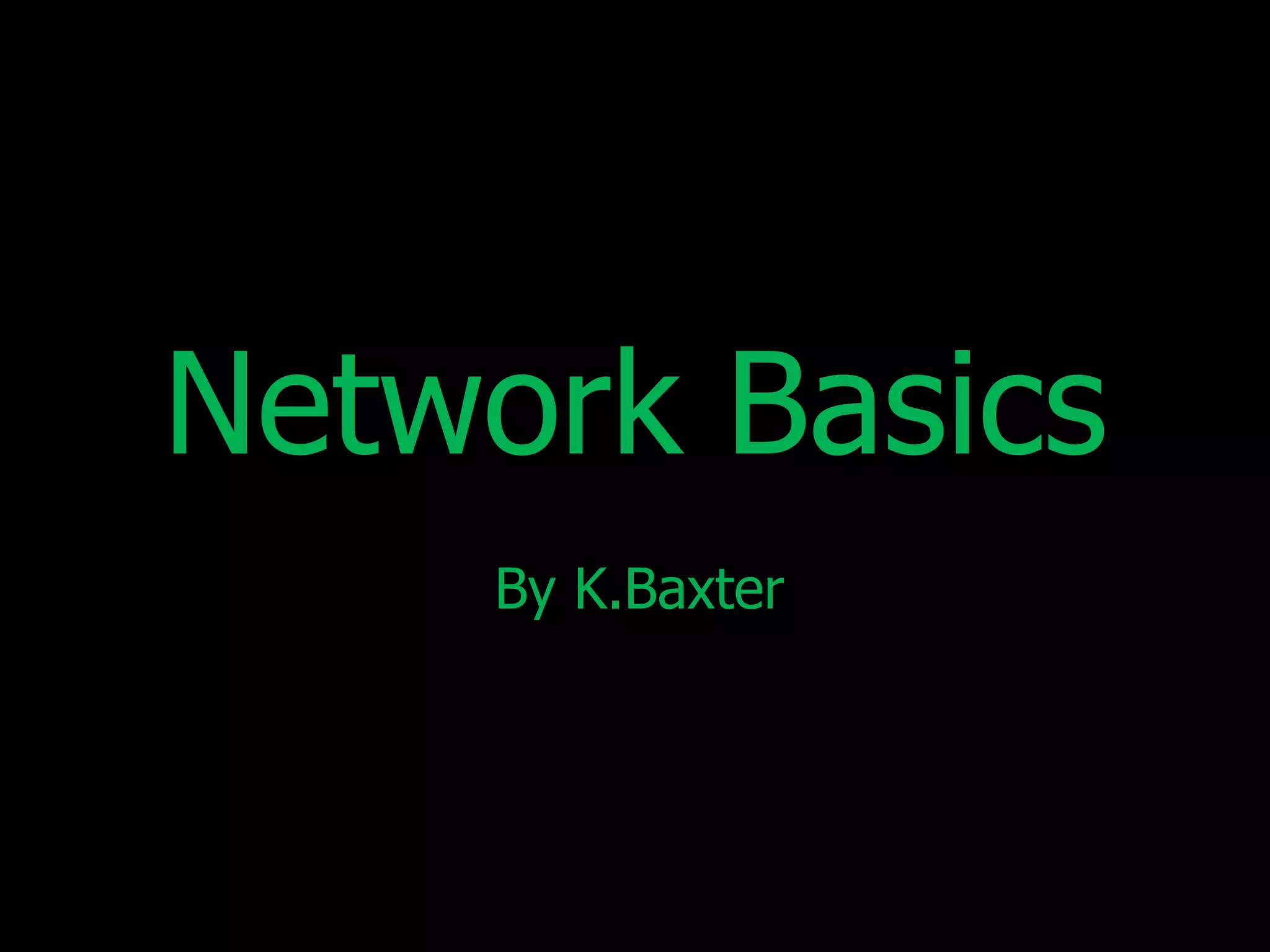 Basic Computer Network types and typologies | PPT | Free Download