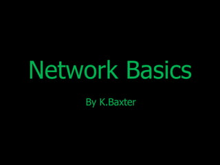 Basic Computer Network types and typologies | PPT