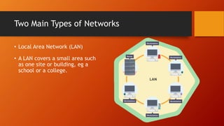 Network Types and Topologies | PPTX | Computer Networking | Computing